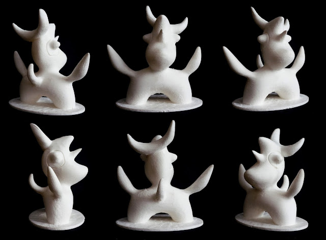 Michael Ferrari-Fontana: Moon Bird Cube X 3d Print