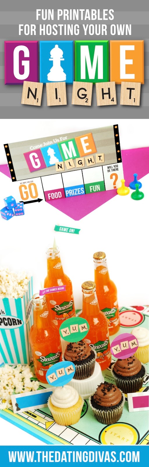 Friday Freebie – Game Night Printables