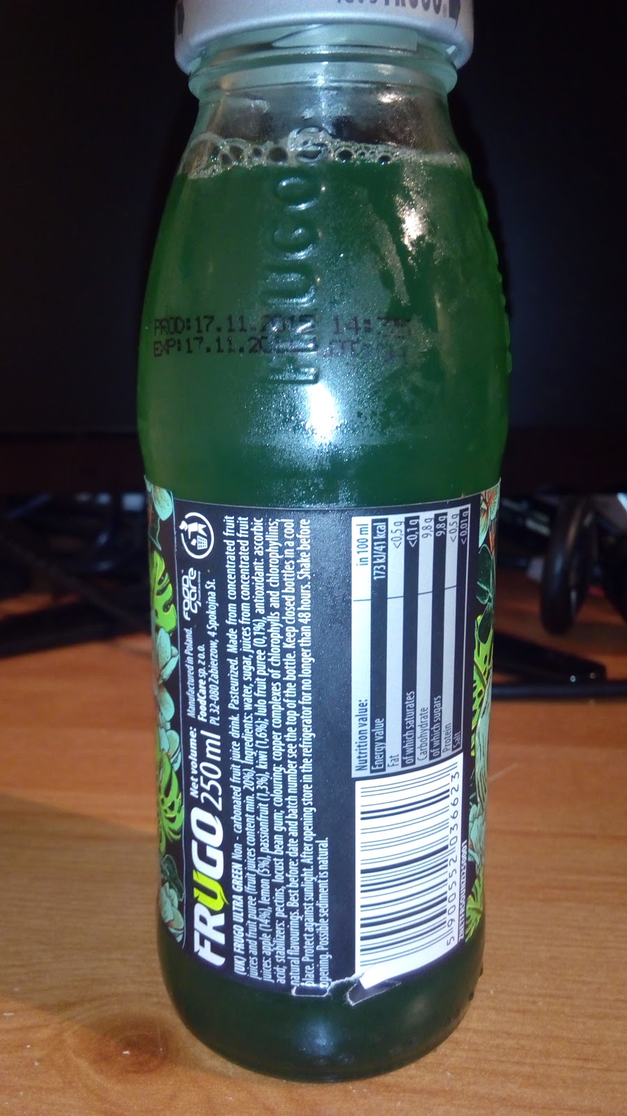 omracer Reviews: Frugo Ultra Green Juice