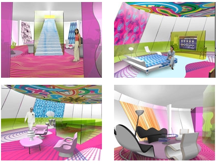 Beautiful Interior Decorating By Karim Rashid - Latest Fashion Trends