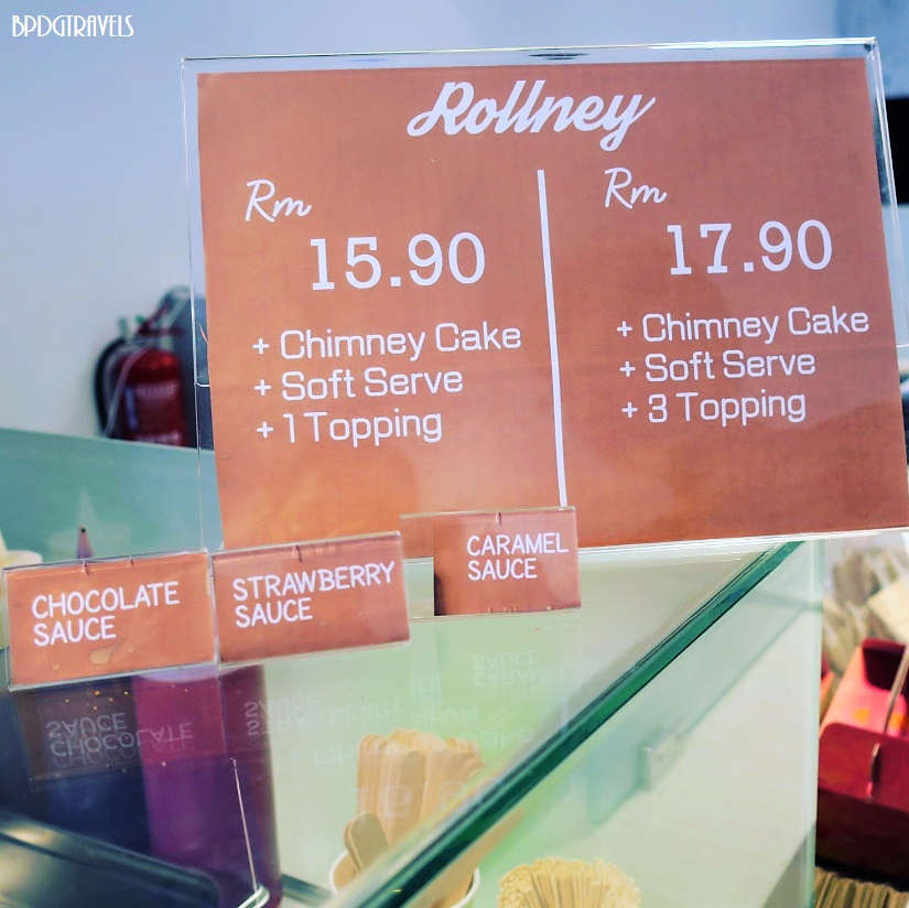 Chimney Cake and Soft Serve @ Rollney Malayisa - [JB] | BPDGTravels ...