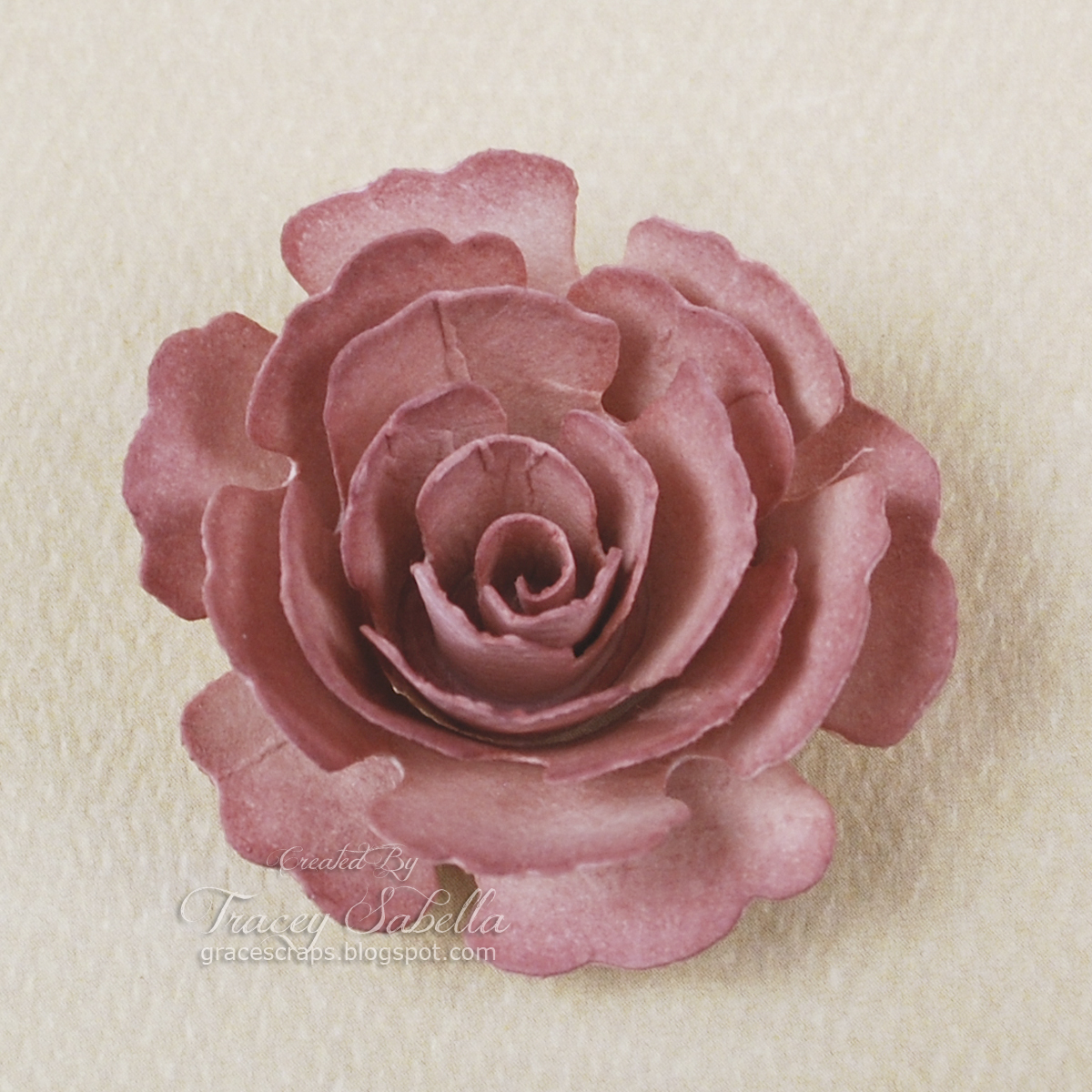 Garden of Grace: "Full Open Rose" Tutorial