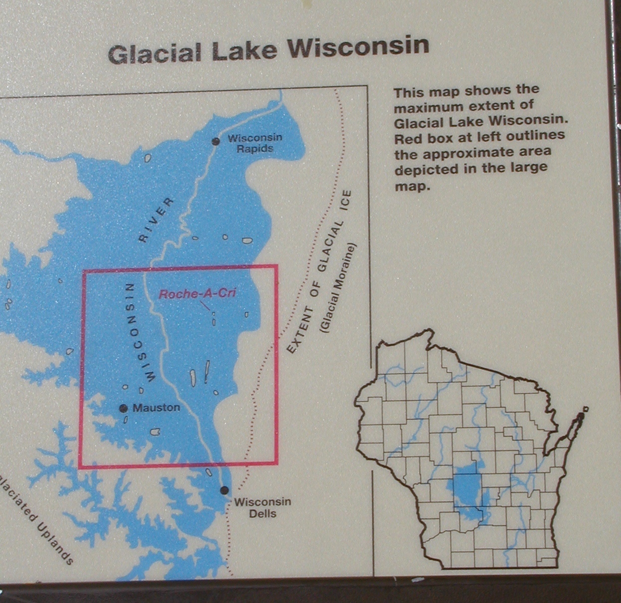 earthscienceguy: Roche-A-Cri State Park, Wisconsin