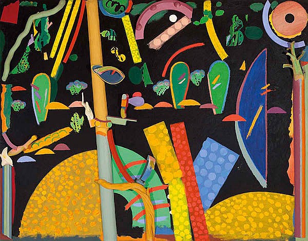 Colin Lanceley - searching for the night garden: Colin Lanceley's ...