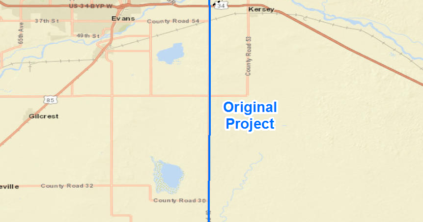 NFRMPO Blog: Weld County Road 49 project extended north to Colo. 392