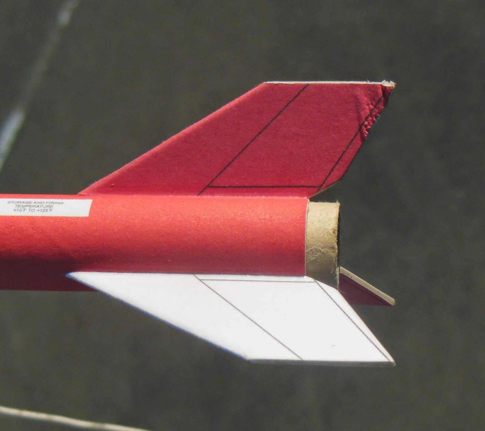 Model Rocket Building: The Big Fix, Crimped 3 Ply Card Stock Fin