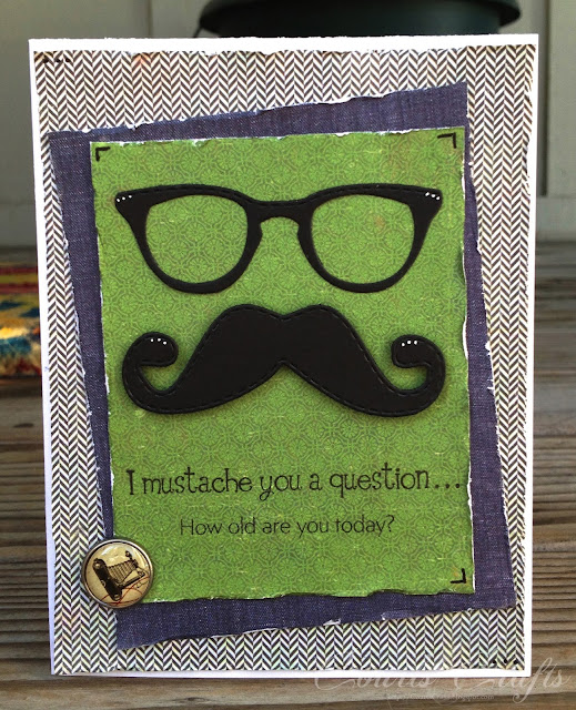Court's Crafts: I mustache you a question...