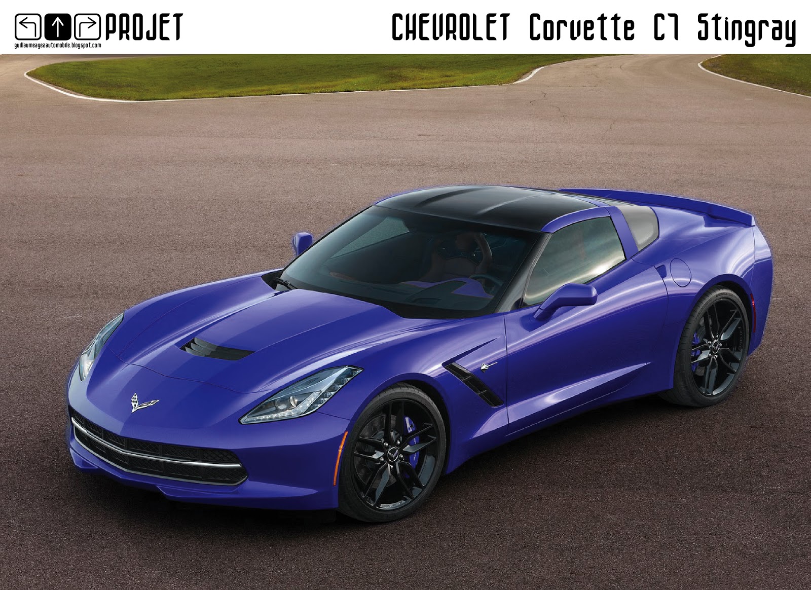 Guillaume AGEZ Automobile: Projet : Chevrolet Corvette C7 Stingray ...