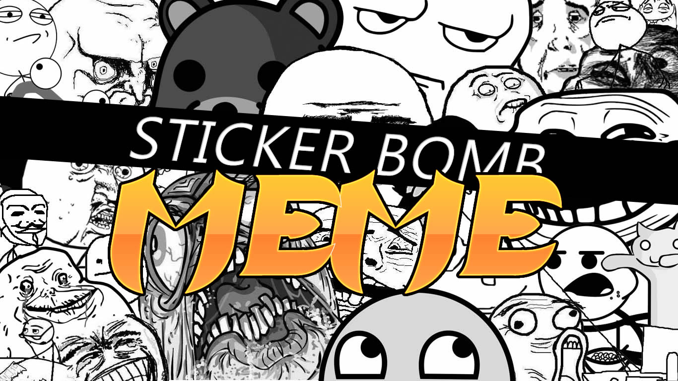 OURSTYLE: Sticker bomb Meme