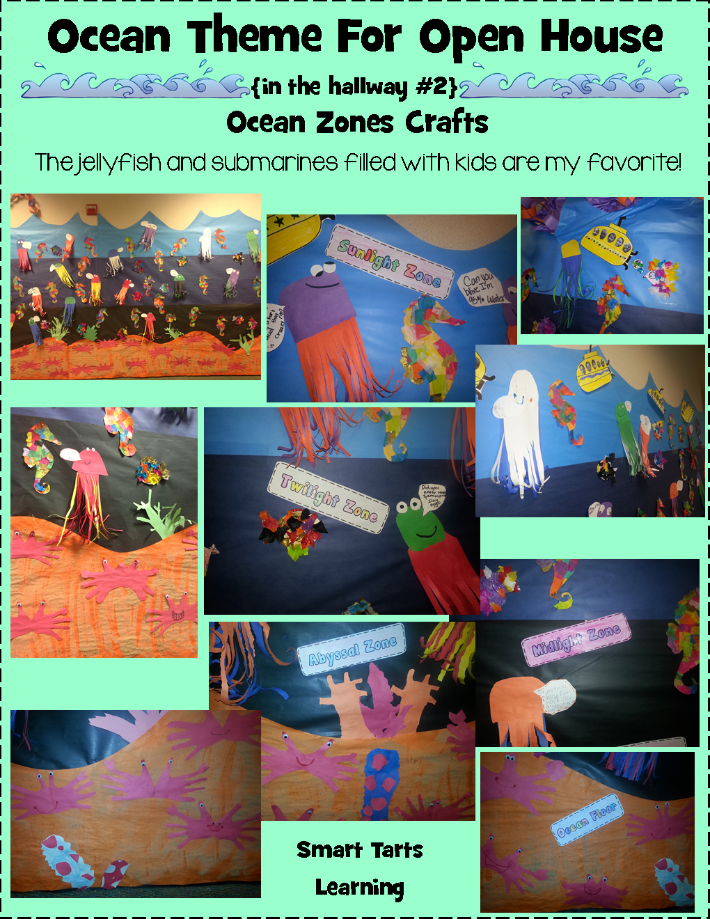 SmartTartsLearning: We Went TOTALLY Overboard for our Ocean Themed Open ...