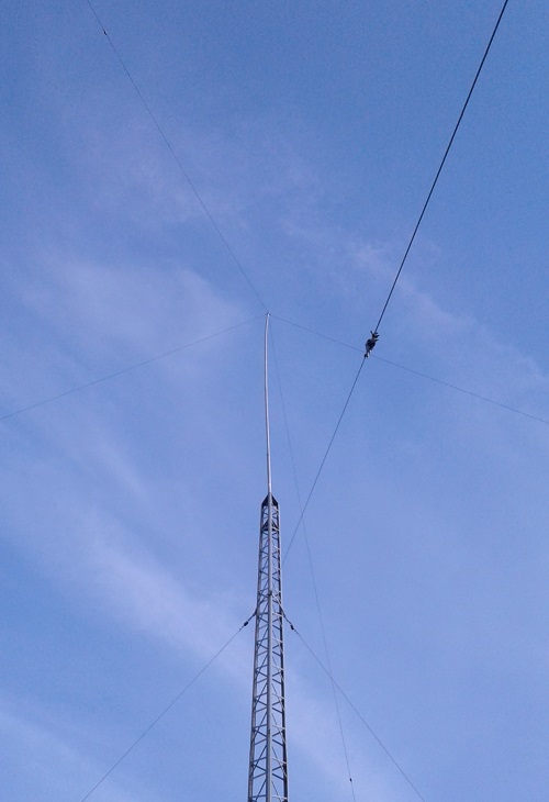 Pattern and Match: 80 Meter 3-element Vertical Yagi: First Light