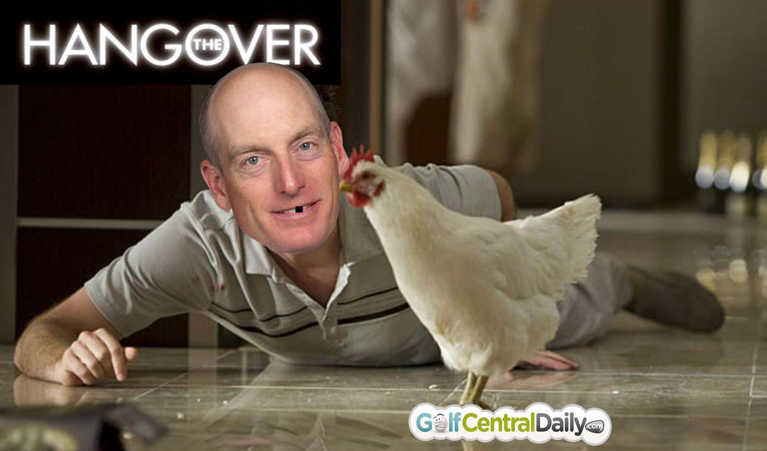 The Hangover: Jim Furyk Wakes Up Missing Front Tooth As Chicken Walks ...