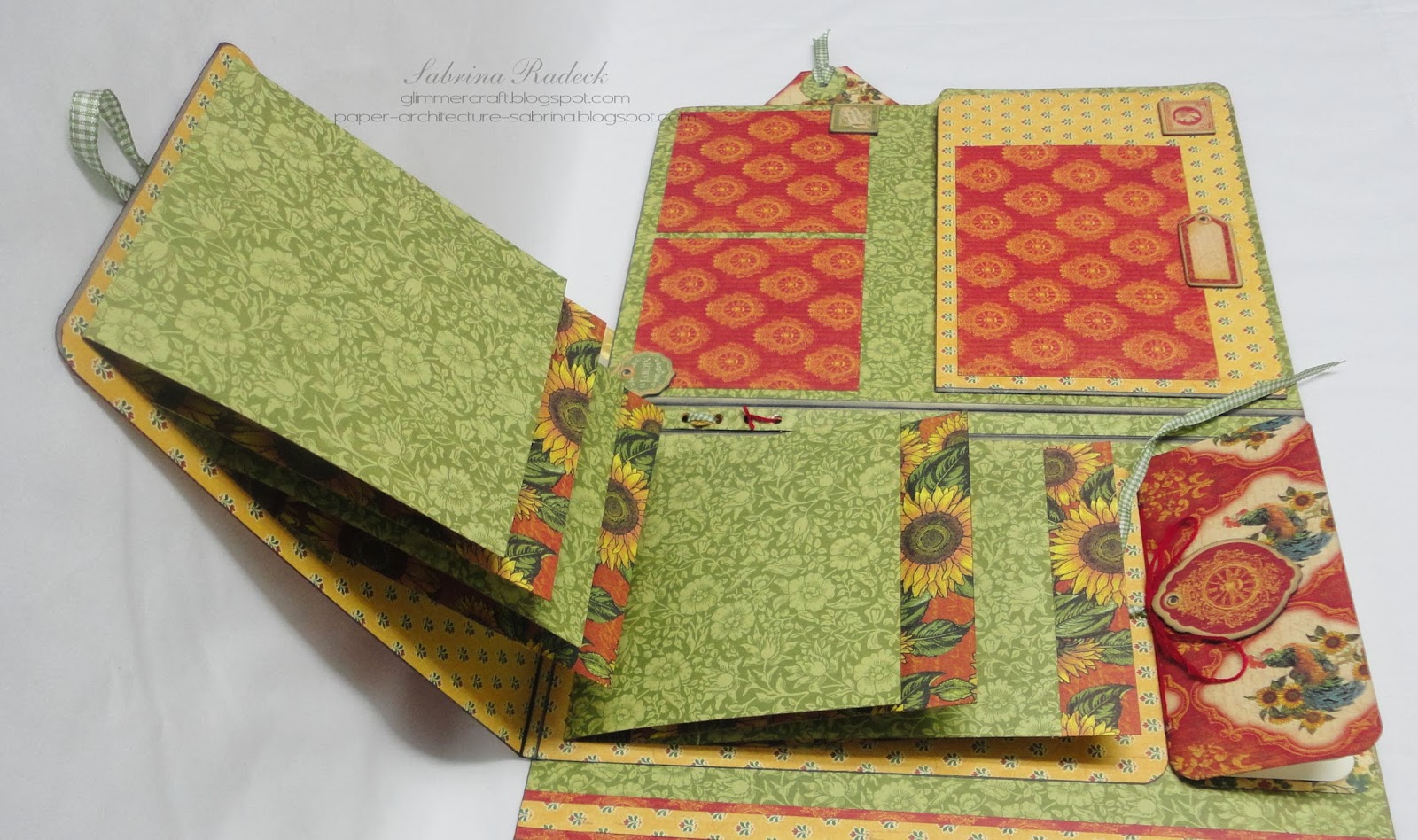 File Folder Scrapping II - Instructions | Aspiring to Creativity