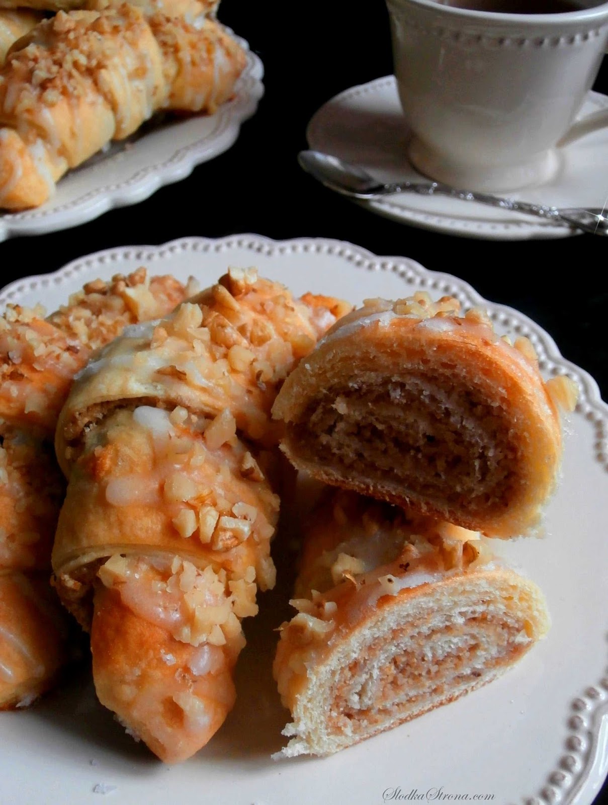 Słodka Strona: Rogale Marcińskie (Świętomarcińskie) z Białym Makiem ...