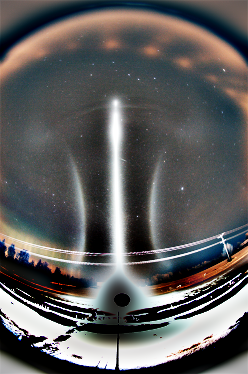 The Halo Vault: Catching a divergent light halo effect predicted by ...