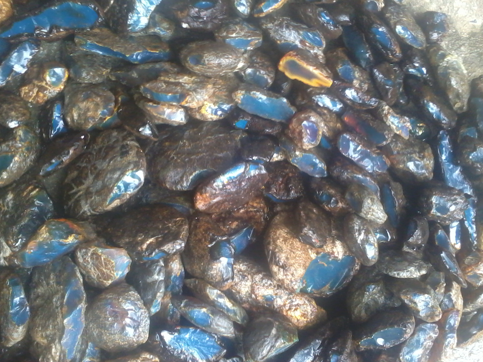 Taller De Ambar San Jose: AMBAR AZUL RUSTICA!