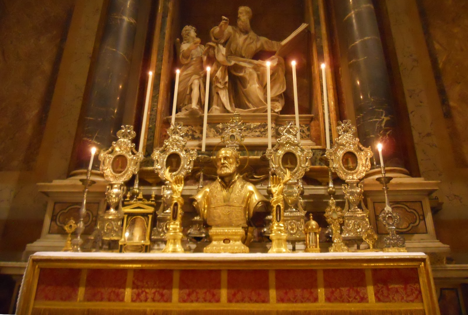The Relics and Reliquaries of All Saints Day in Rome ~ Liturgical Arts ...