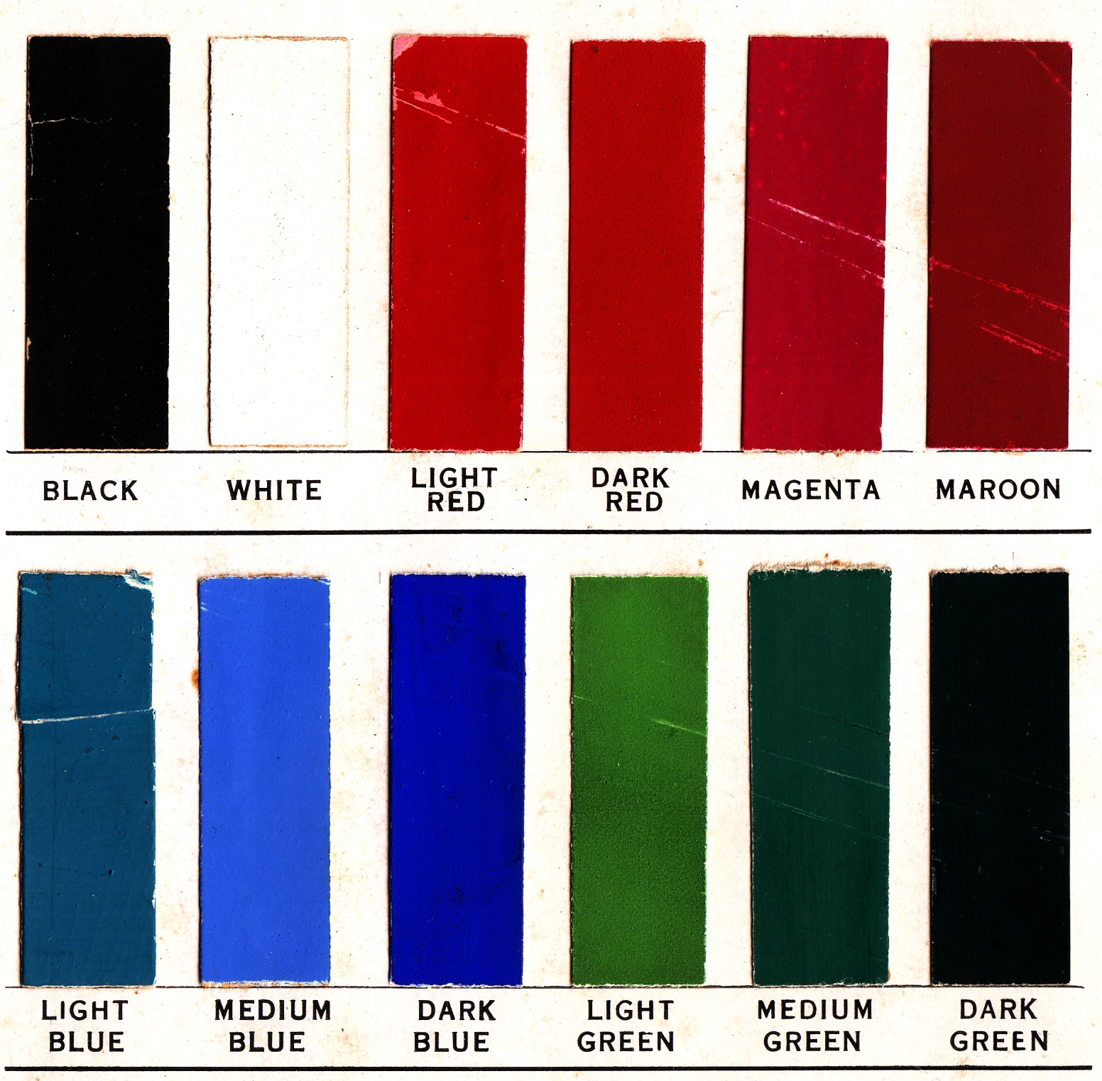 Dupont Automotive Metallic Color Chart