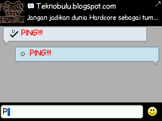 Cara Mudah PING!!! Contact di BBM ~ TeknoBulu