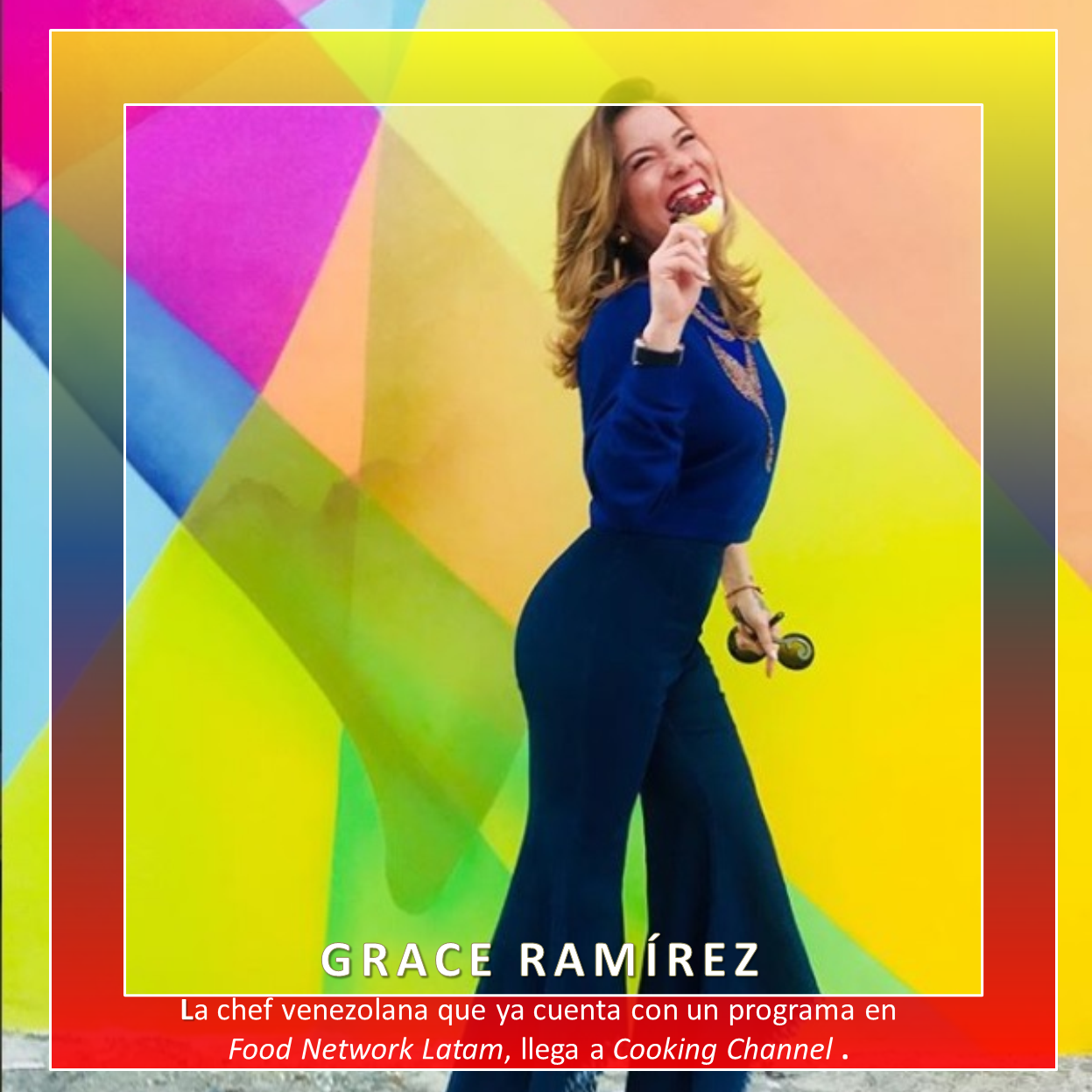 Grace Ramírez, la Venezolana que conquista la televisión norteamericana ...