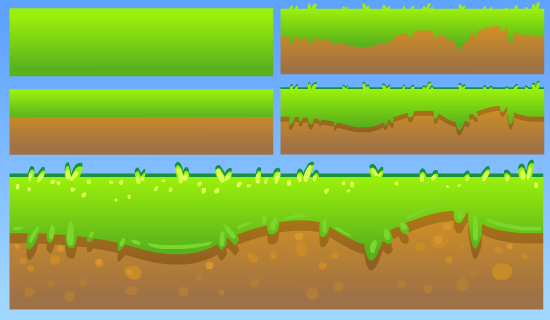 2D Game Art Tutorials: How to Draw - 2D Scrolling Backgrounds