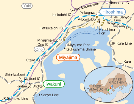 What happens in Japan...: Hiroshima and Miyajima