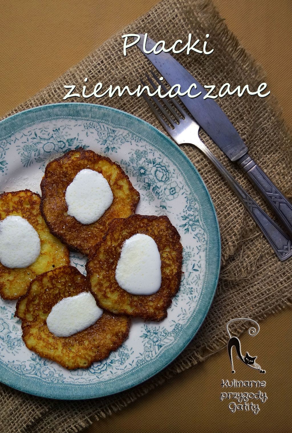 Placki ziemniaczane (na słodko)