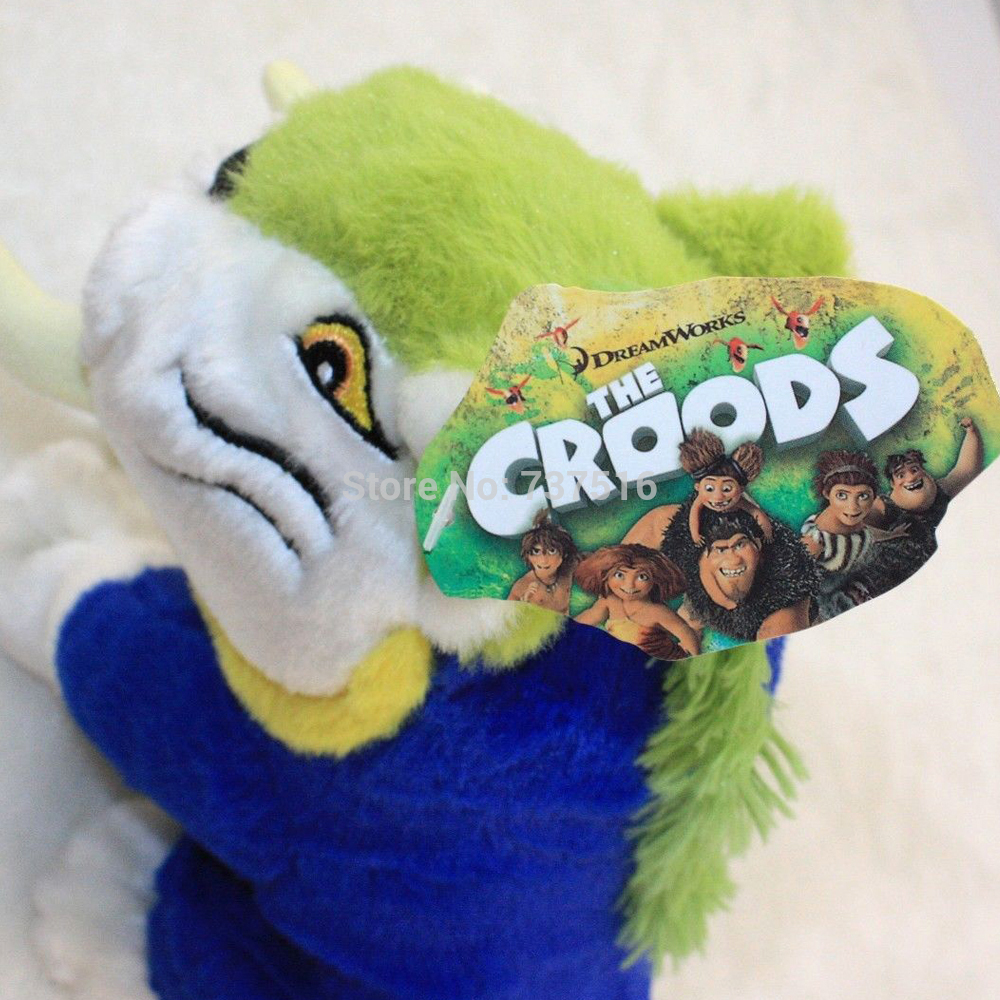 11 Inch Plush Animals The Croods Soft Plush Tiger Baby Toys best X-mas ...