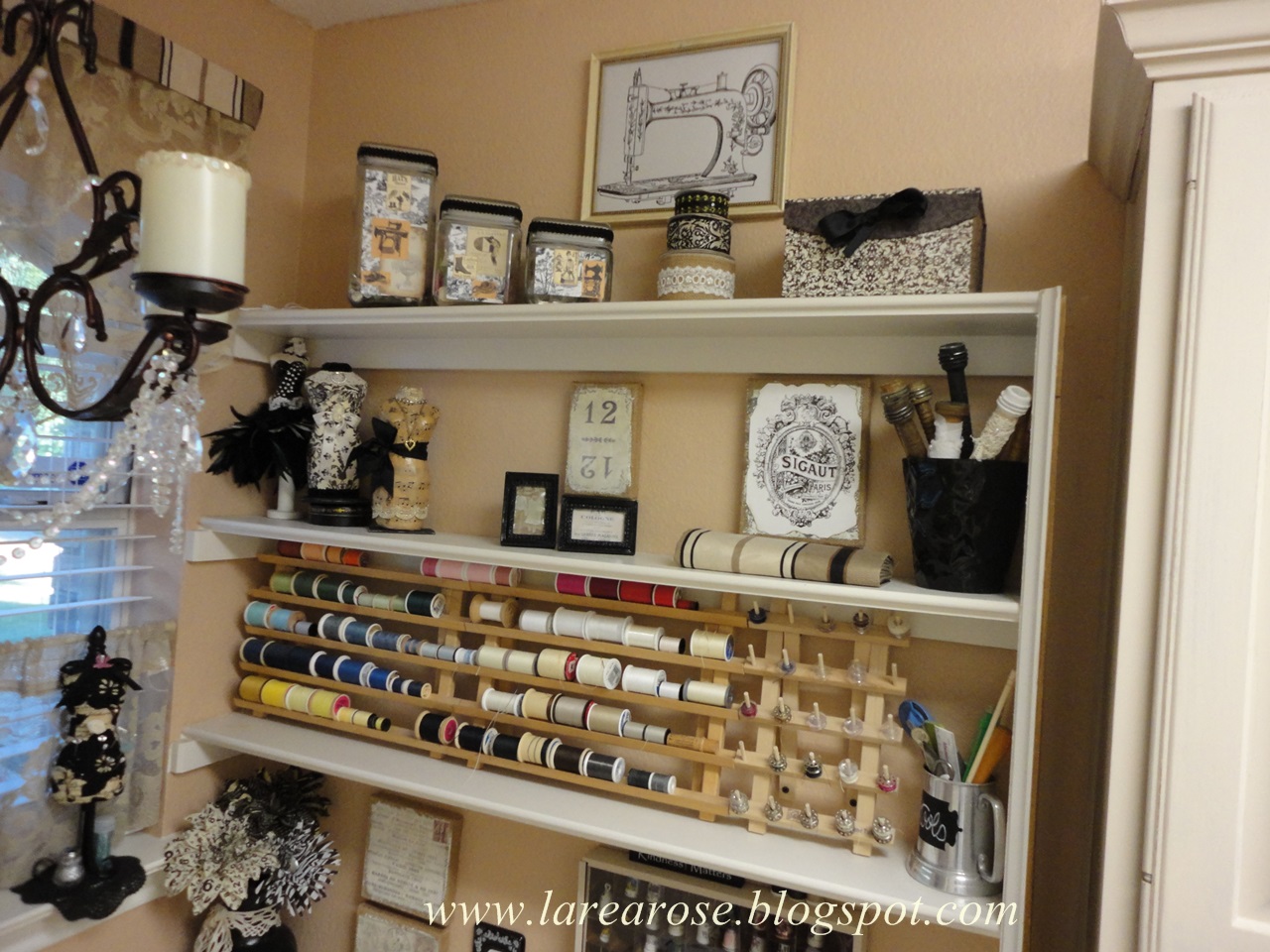 Laundry Sewing Room Makeover! - Rose Garden Market