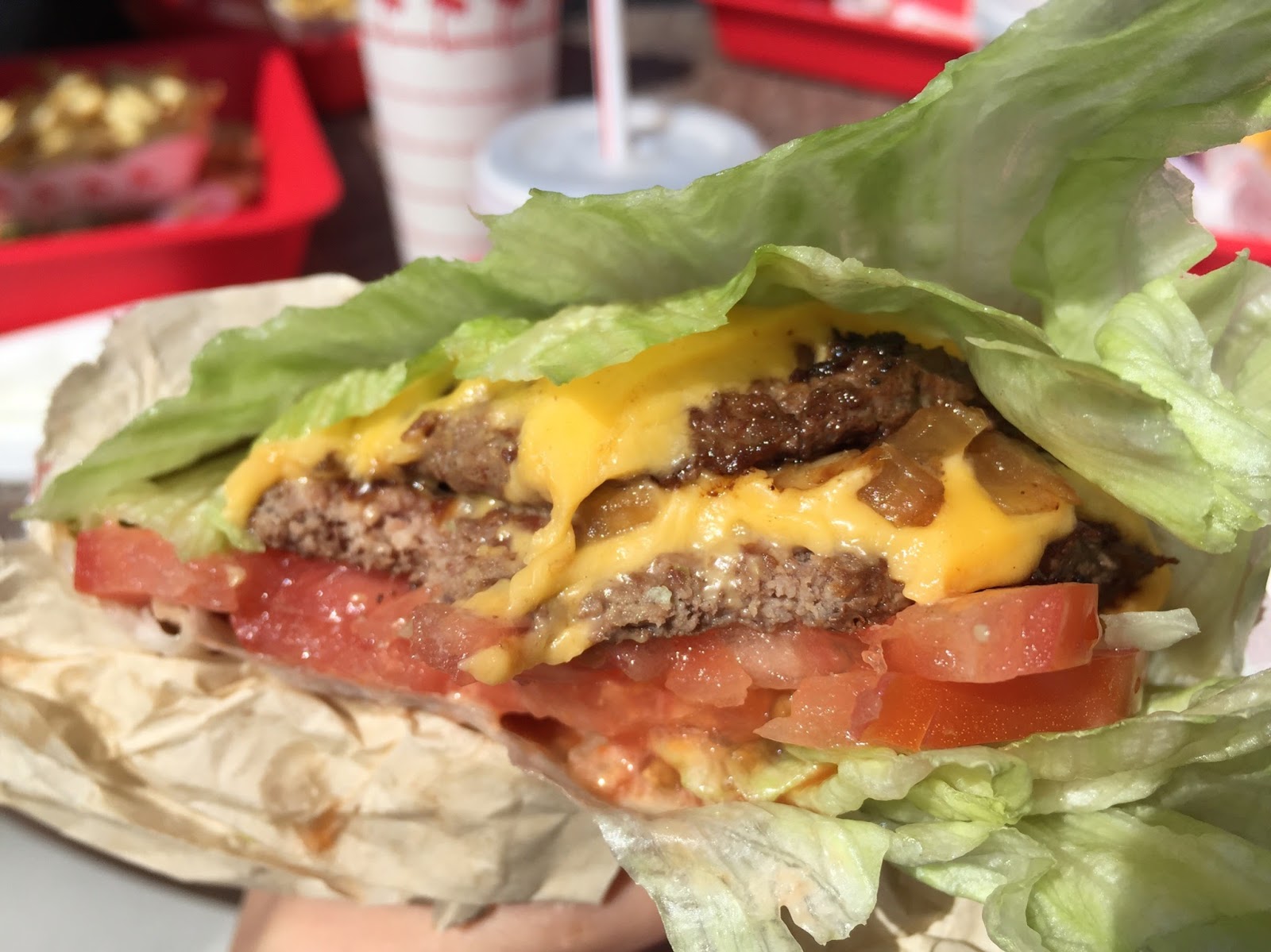 Double-Double Protein Style From IN-N-OUT / IN-N-OUTのダブル・ダブル プロテインスタイル ...