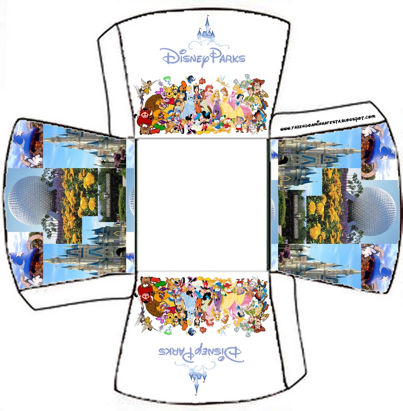 Disney World: Free Printable Boxes. - Oh My Fiesta! in english