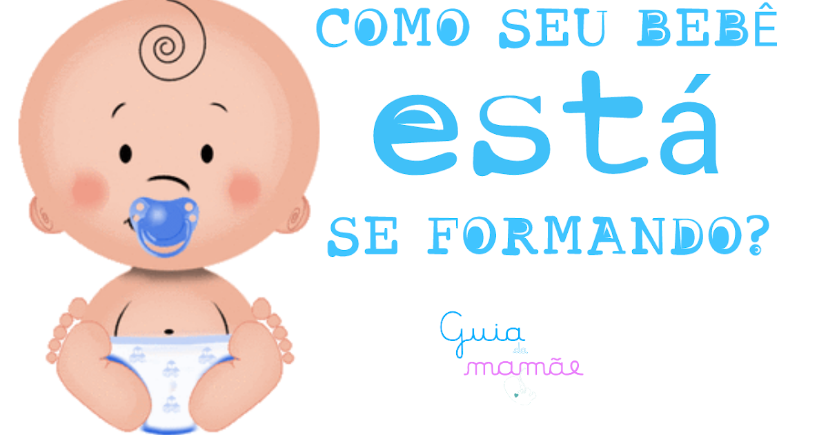 COMO SEU BEBÊ ESTÁ SE FORMANDO? - Guia da mamãe