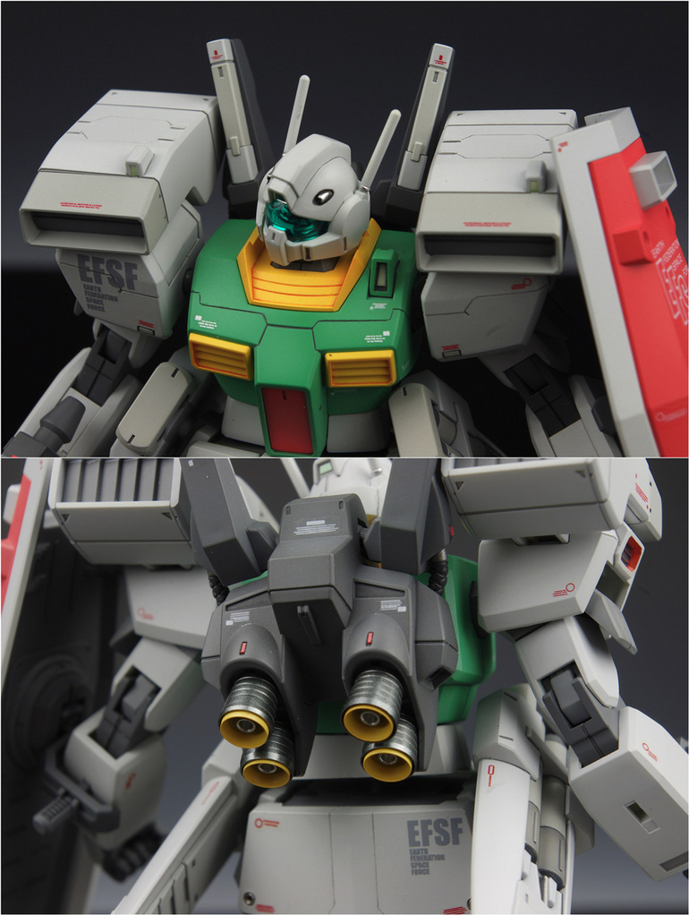 GUNDAM GUY: HG 1/144 RGM-86R GM III - Painted Build