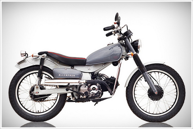 Honda CT 110 - picture of motor