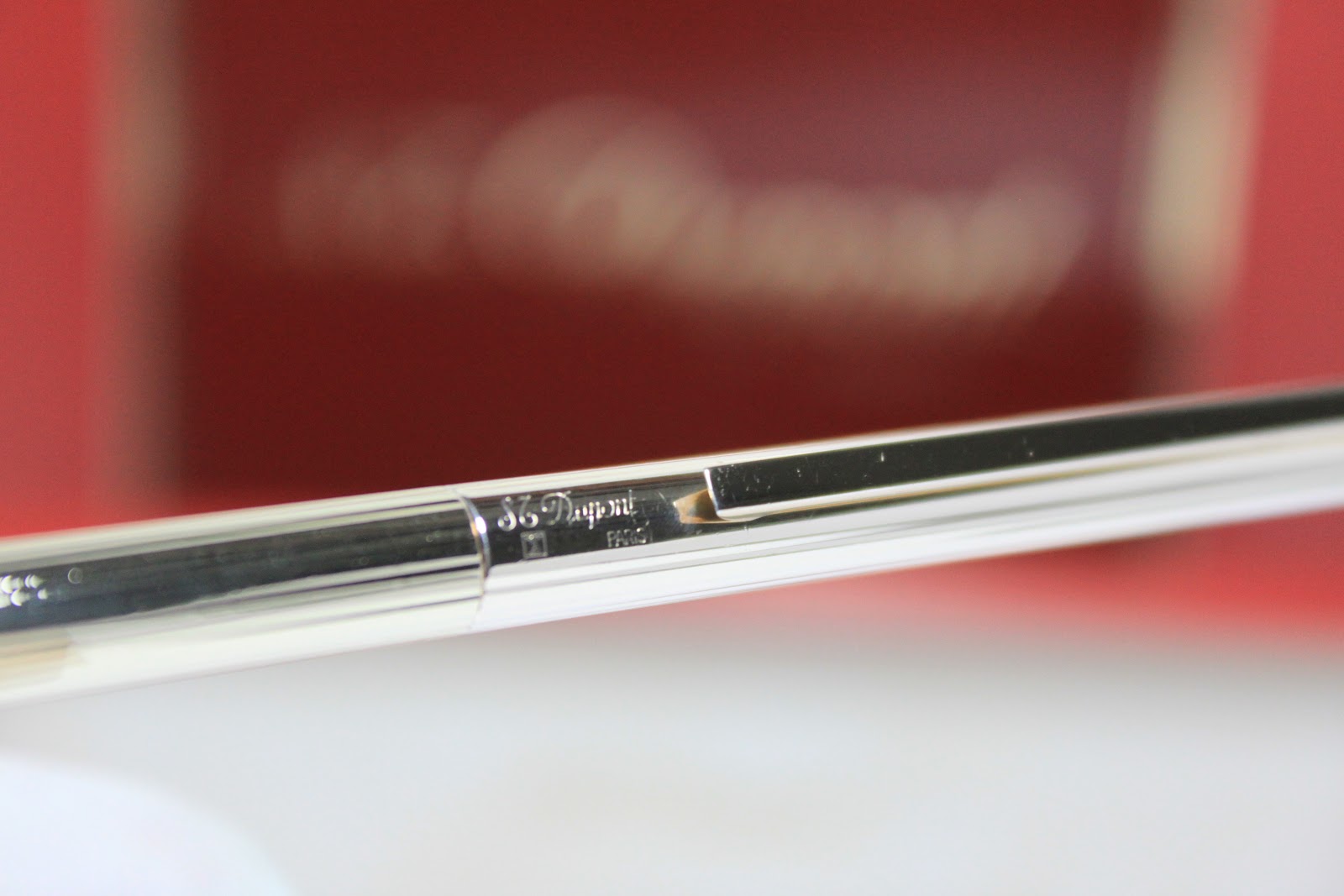 ziq S.T. DUPONT collections: ORIGINAL S.T.DUPONT GOLD BALLPEN WITH NICE ...