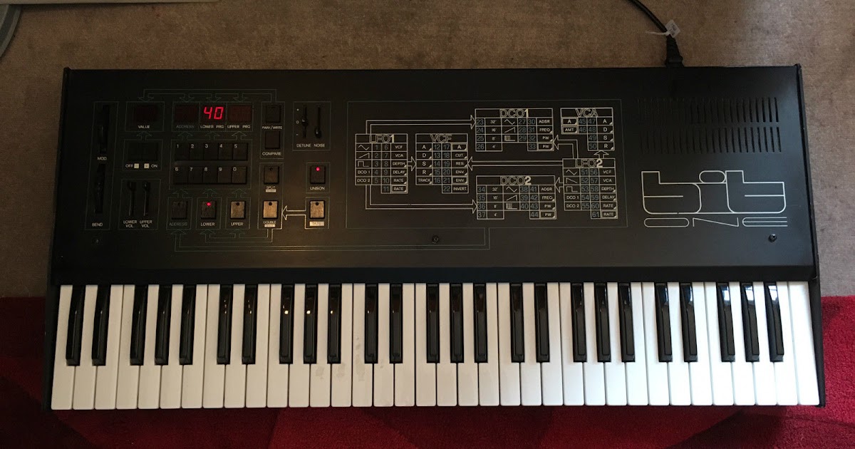 MATRIXSYNTH: Crumar Bit One