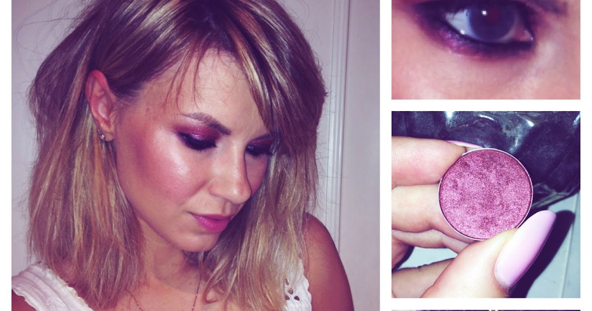 INFASHIONLOVE.COM: Smokey Eye with MAC Cranberry + Feline Power Kohl!