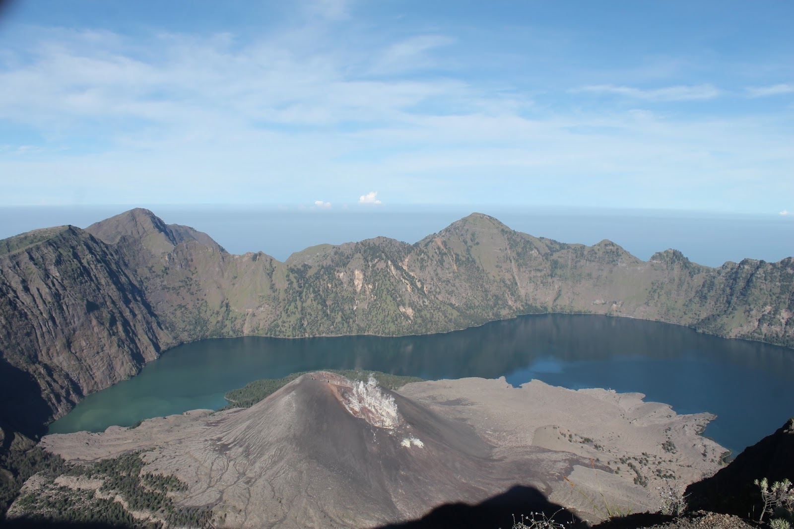 Danau Segara Anak Rinjani Semakin Mengecil ~ Lombok Atraktif