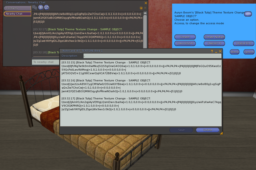 Black Tulip - Scripts: Script: Theme Texture Change - Materials & Basic