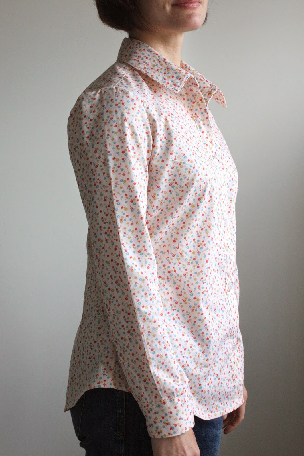 Nicole at Home: Granville Shirt by Sewaholic