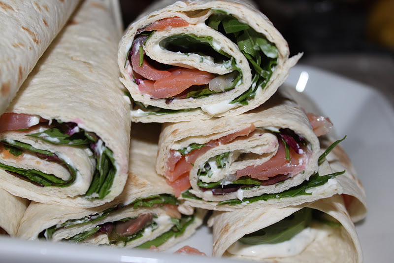 Just heartmade: Laksewraps