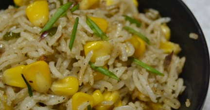 Vaniensamayalarai: Simple Sweet Corn Fried Rice
