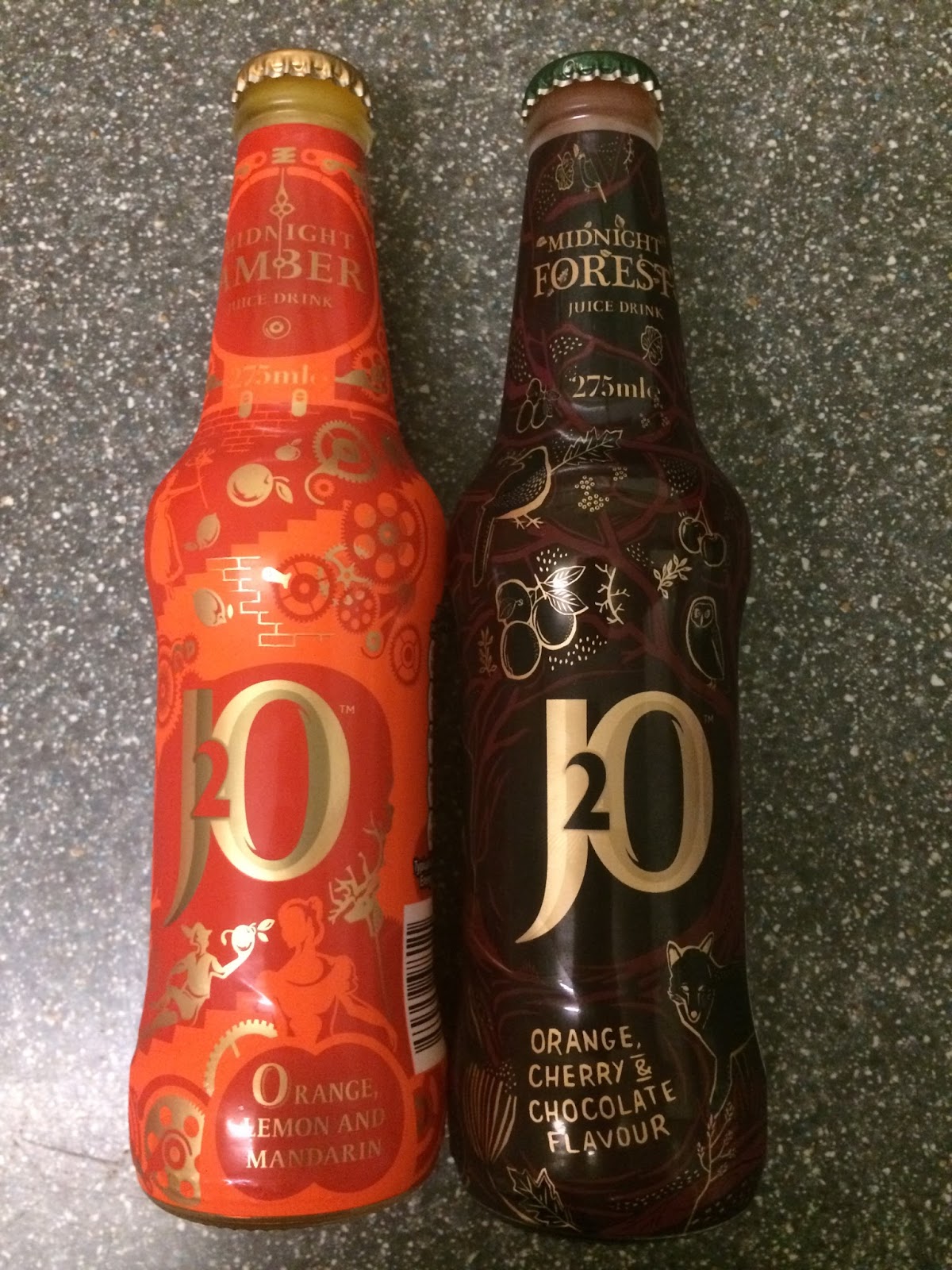 A Review A Day: Today's Review: J2O Midnight Amber & Midnight Forest