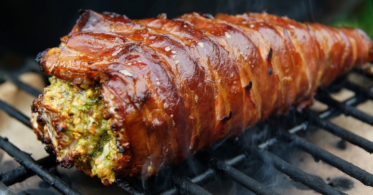 The Bariatric Food Dude: Pancetta Wrapped Pork Tenderloin