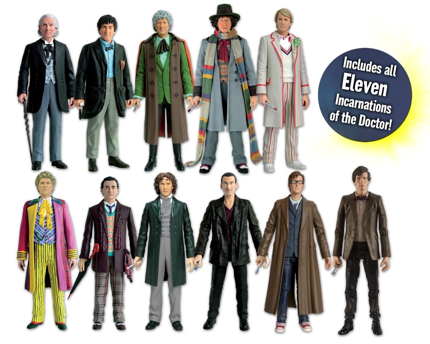 Joe Watches TV: 50 years = all eleven doctors