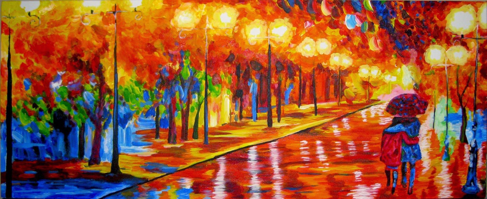 John Bramblitt, 1971 | Palette Knife painting from a blind artist ...