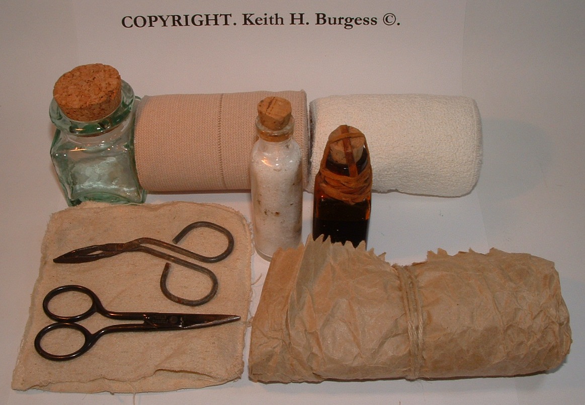 A Woodsrunner's Diary: 18th Century Medical Kit.