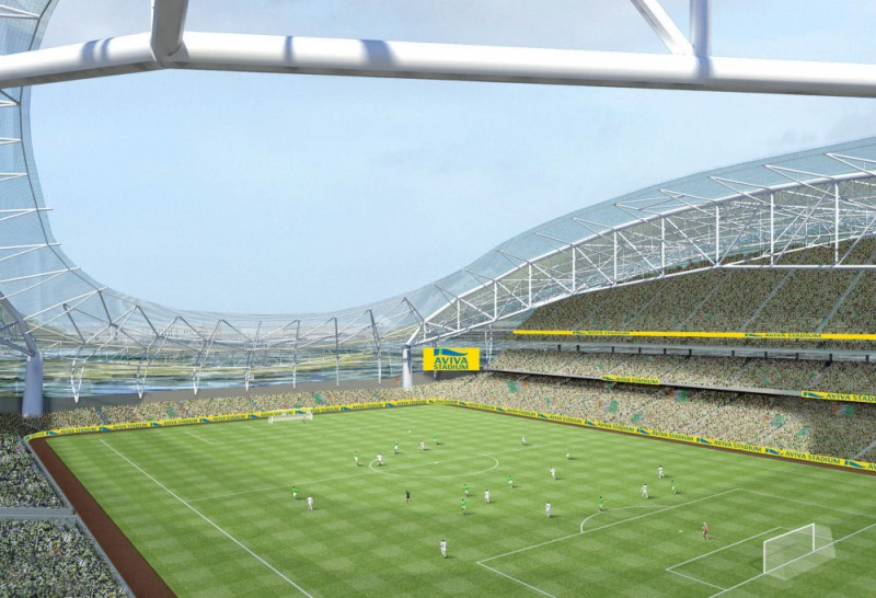 Aviva Stadium, the collateral in Dublin, Ireland | Interior Contemporer ...