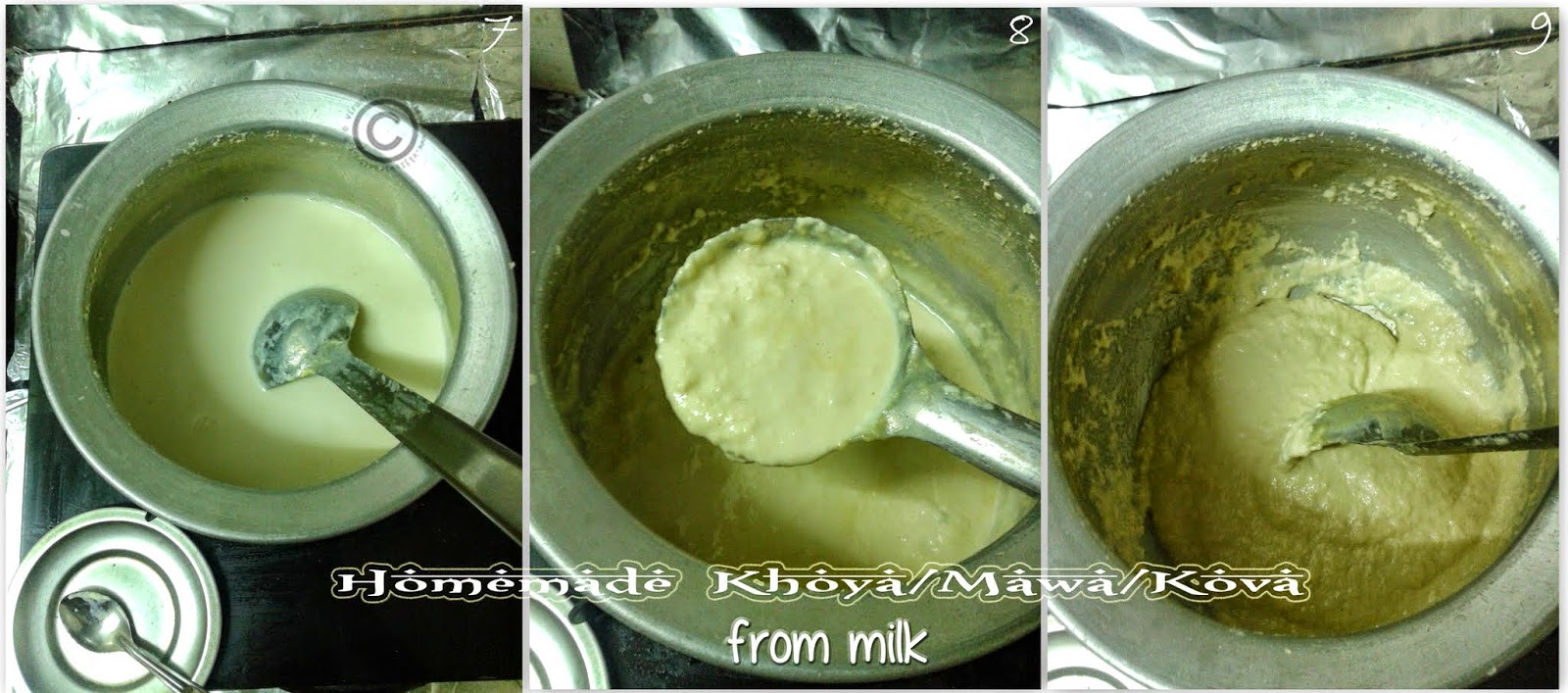 VIRUNTHU UNNA VAANGA: HOMEMADE KOVA I HOW TO MAKE KHOYA FROM MILK I HOW ...