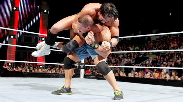 WWE In live!!!!: JOHN CENA vs DAMIEN SANDOW